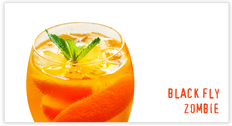 Zombie Rum Mixed Drink | Black Fly Beverages