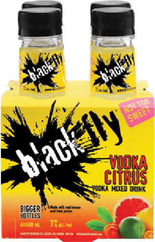 Not Too Sweet | Canadian Craft Produced Mixed Drinks | Black Fly Beverages