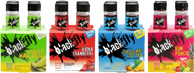 Not Too Sweet | Canadian Craft Produced Mixed Drinks | Black Fly Beverages